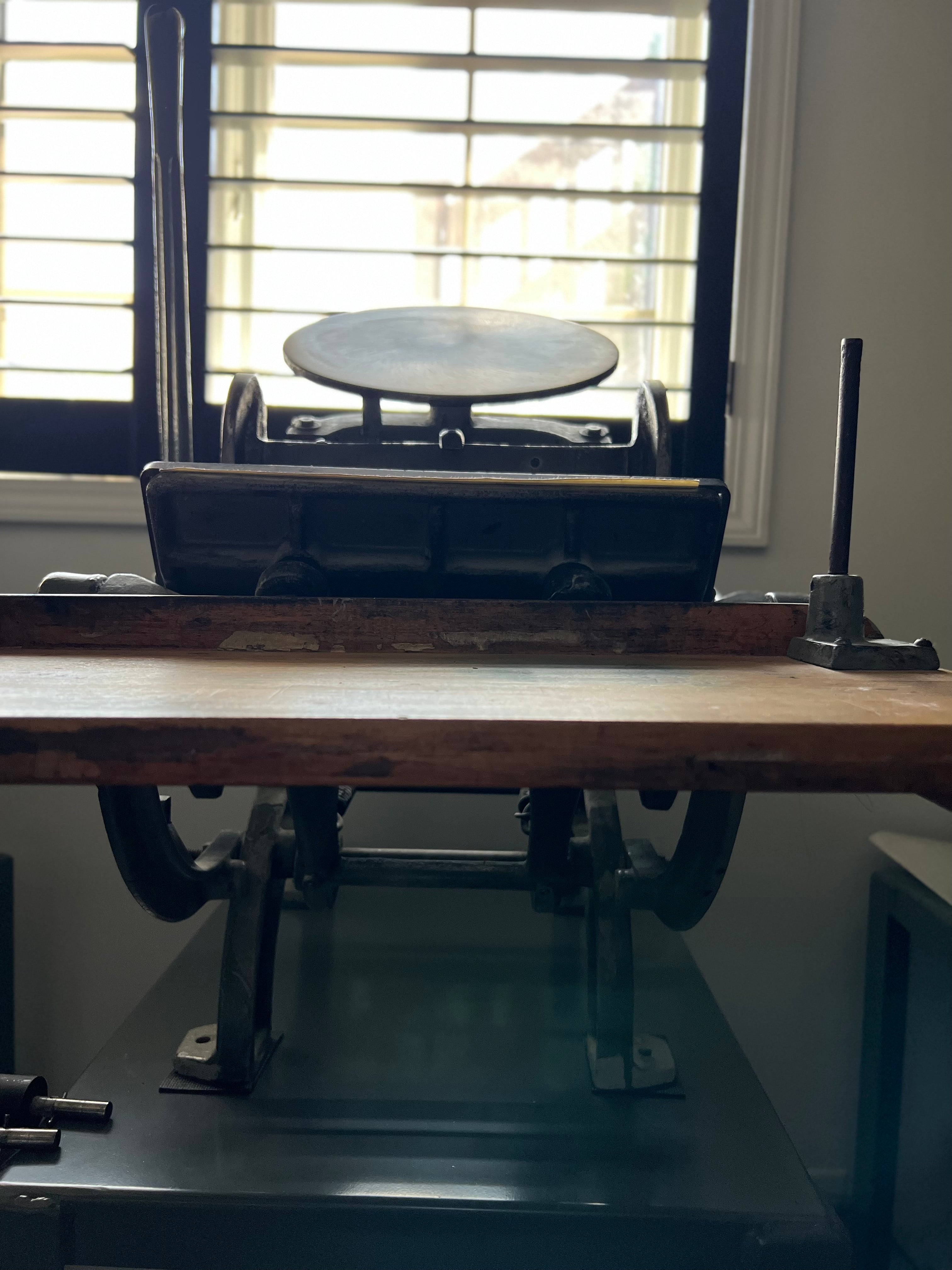 tabletop letterpress printing press for sale! – penelope's press